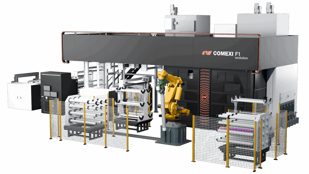 High-quality flexographic printing machines for efficient production