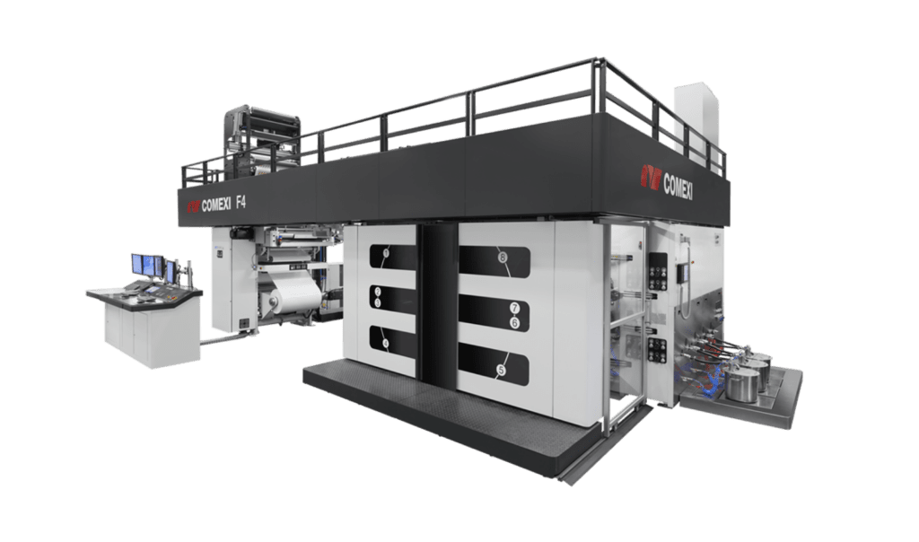 High-quality flexographic printing machines for efficient production